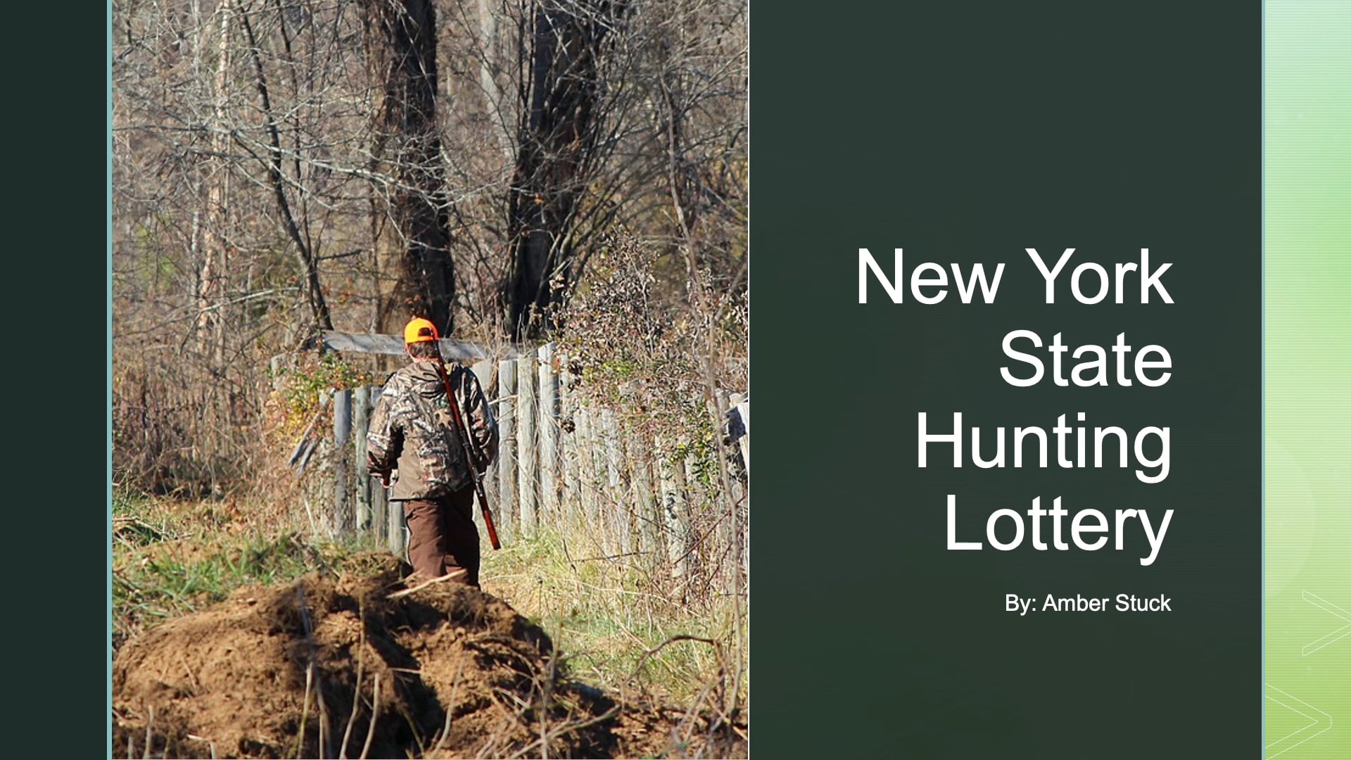 New York State Hunting Lottery.mov on Vimeo