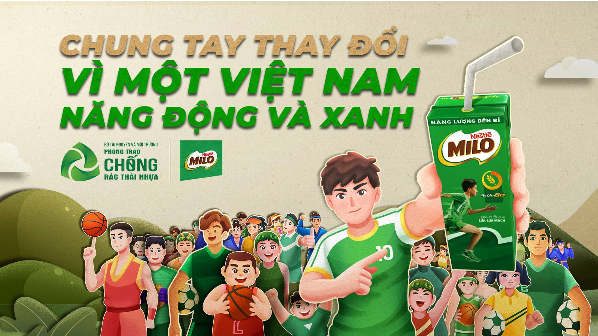 Milo with Paper Straw - “GOOD THINGS SHOULD LAST,PLASTIC STRAWS SHOULDN ...