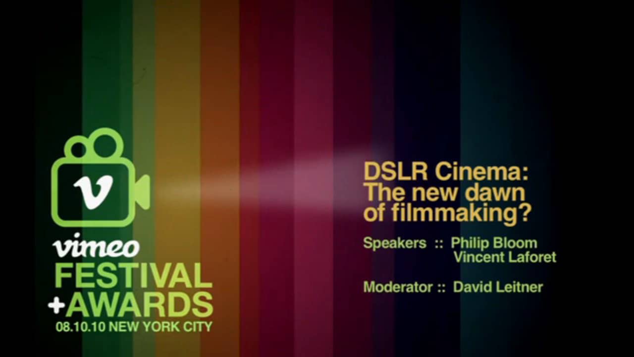 DSLR Cinema- The new dawn of filmmaking? on Vimeo