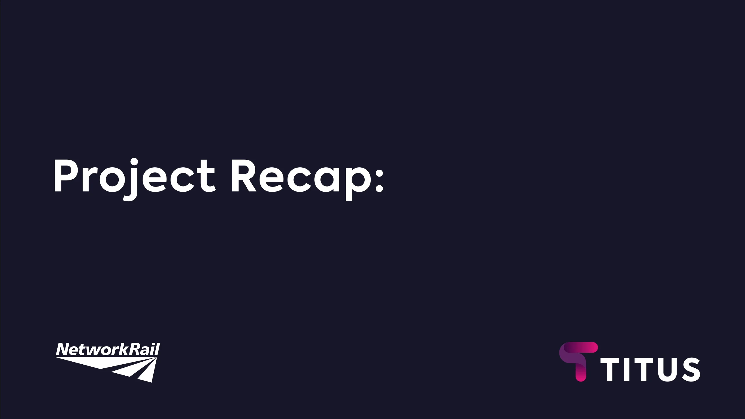 Titus Learning Case Study - Network Rail on Vimeo