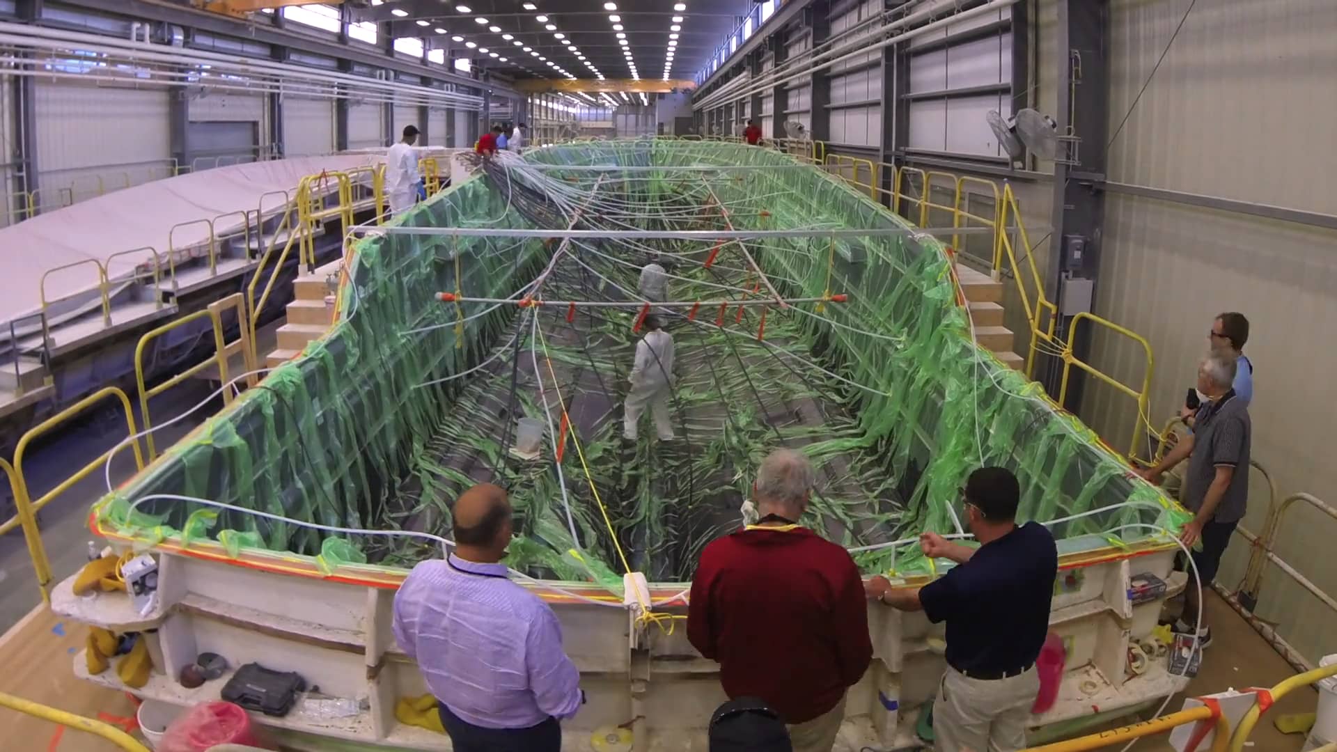 82 Motor Yacht Resin Infusion on Vimeo