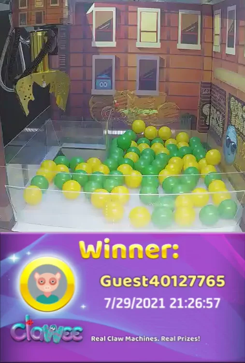 I played Clawee and won a real prize! Check it out! --->