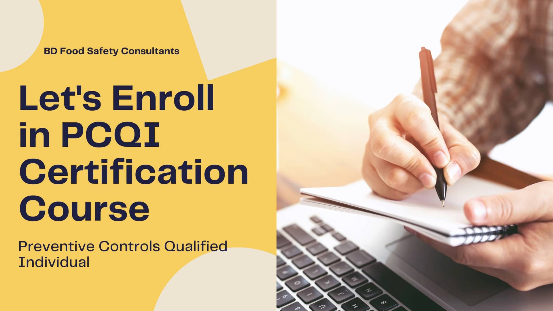 Enroll in PCQI Certification Course.mp4 on Vimeo