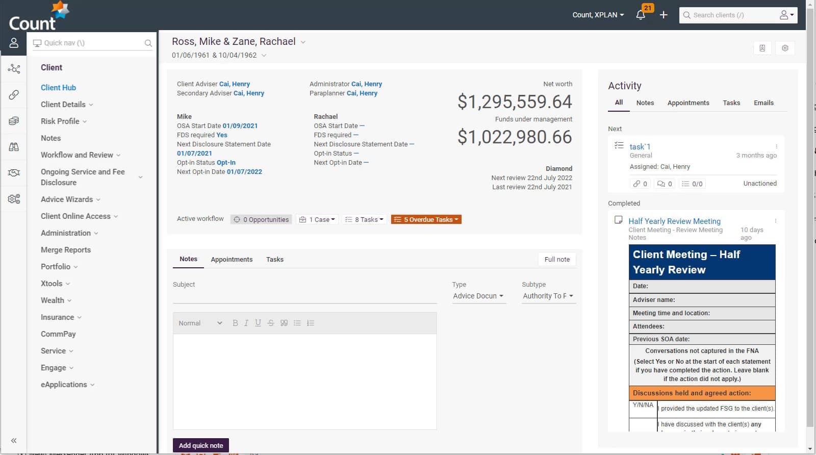 Count Xplan | Client Dashboard on Vimeo