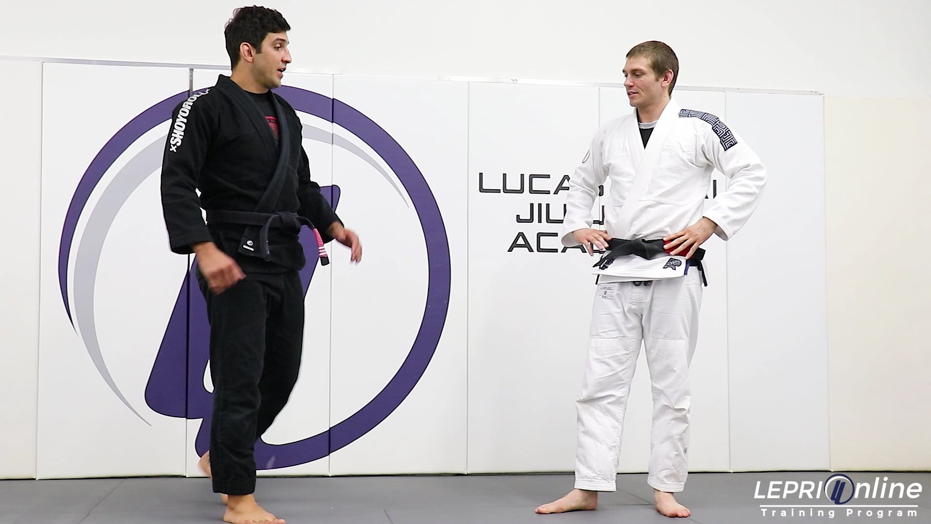 Lepri BJJ Online Training: Double Leg Control Escape to Sweep to Mount