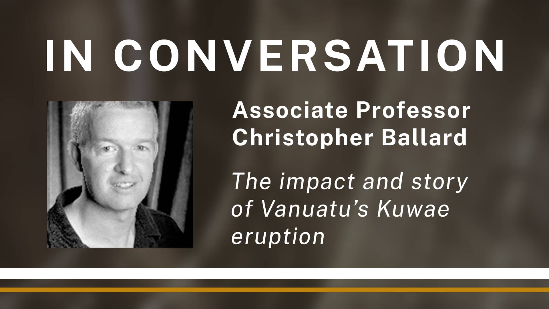 In Conversation with Christopher Ballard - The impact and story of ...