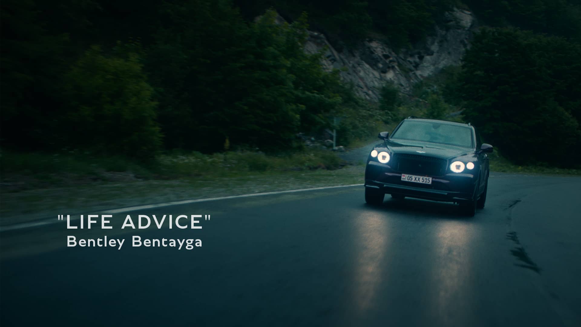 "Life Advice" – Bentley Bentayga Commercial on Vimeo