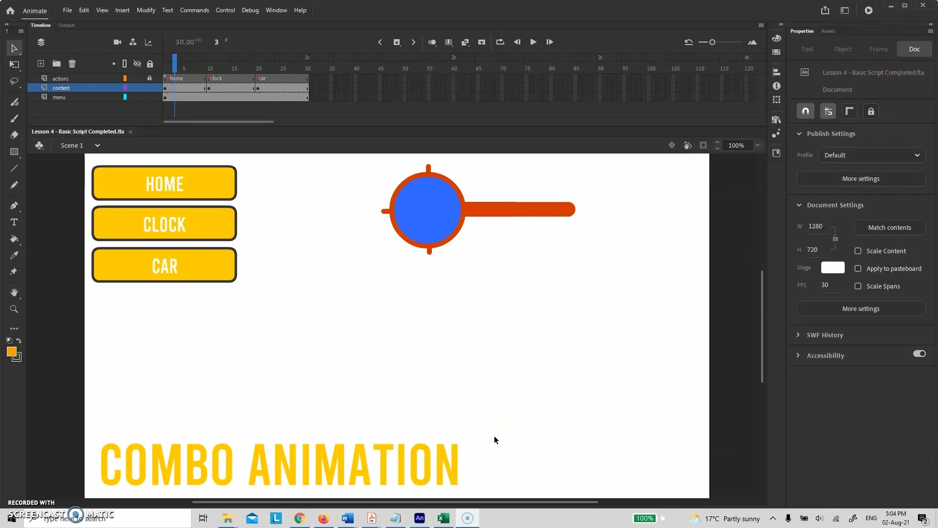 Adobe Animate - Scripting on Vimeo