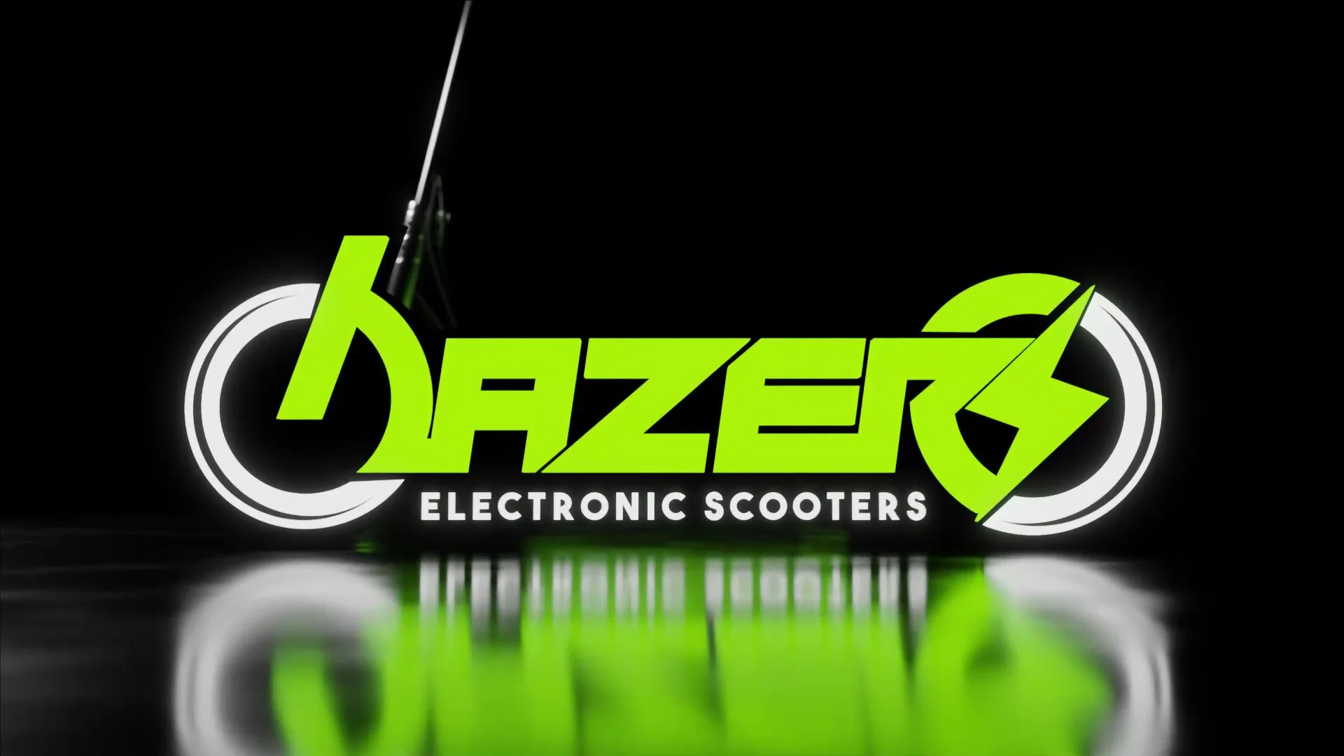 Hazers electric scooters logo animation