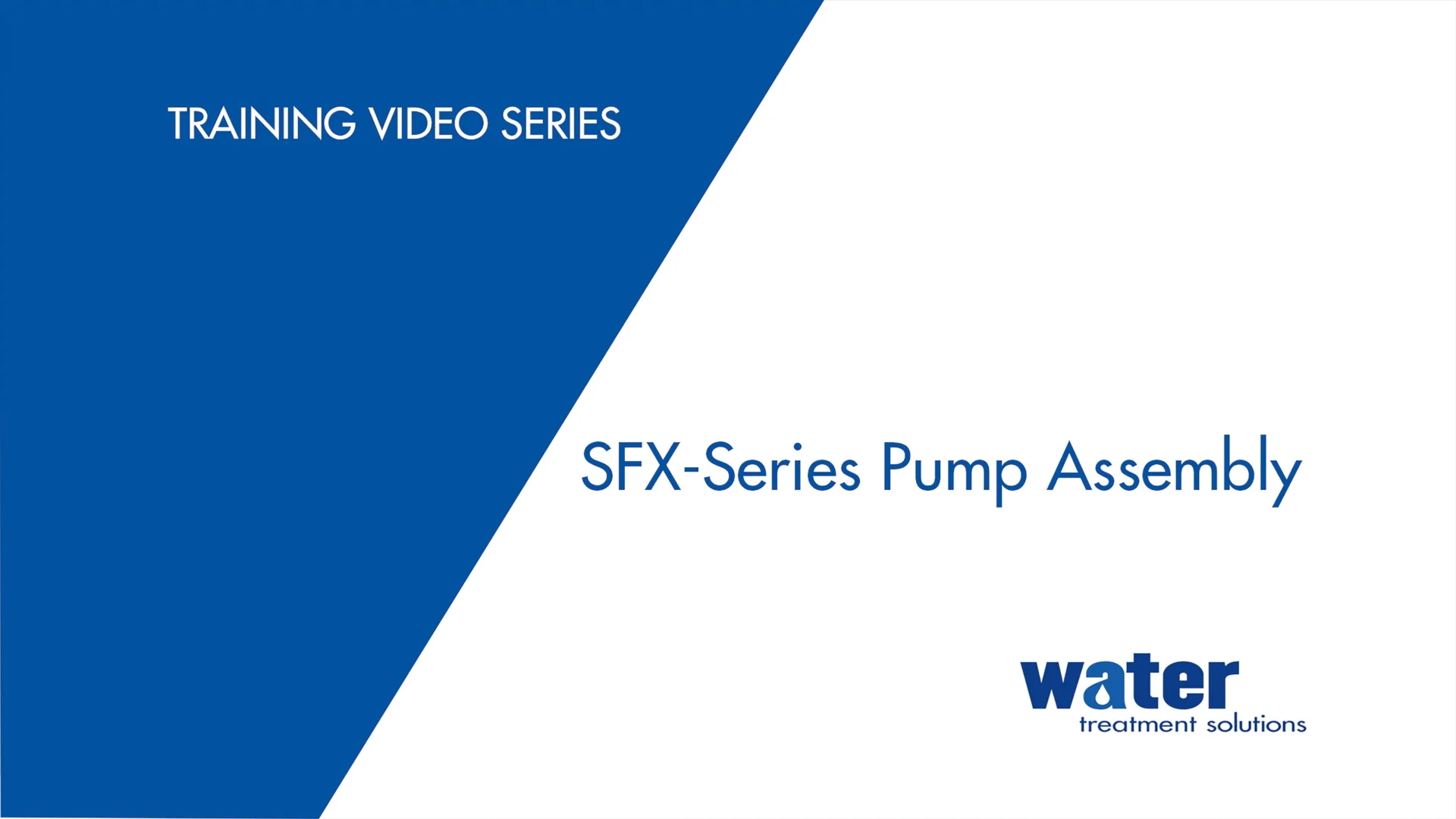 SFX-Series Pump Assembly