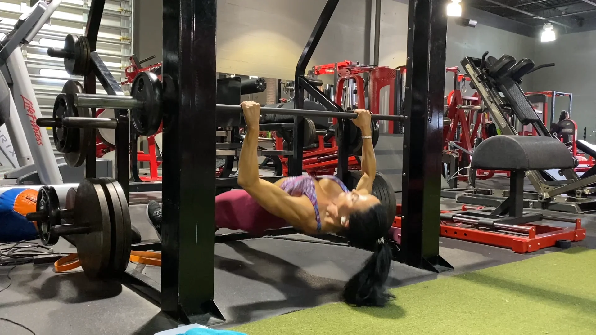 Inverted Rows - rear delt focus
