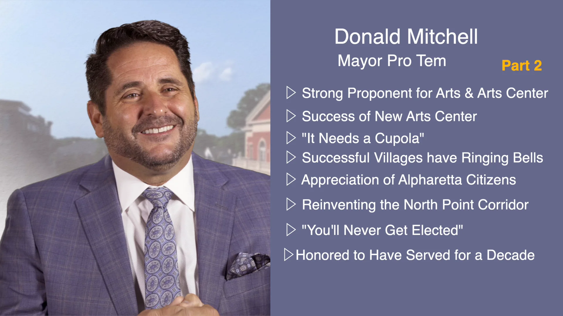 Alpharetta Stories Project - Donald Mitchell #2 no logo.mov on Vimeo