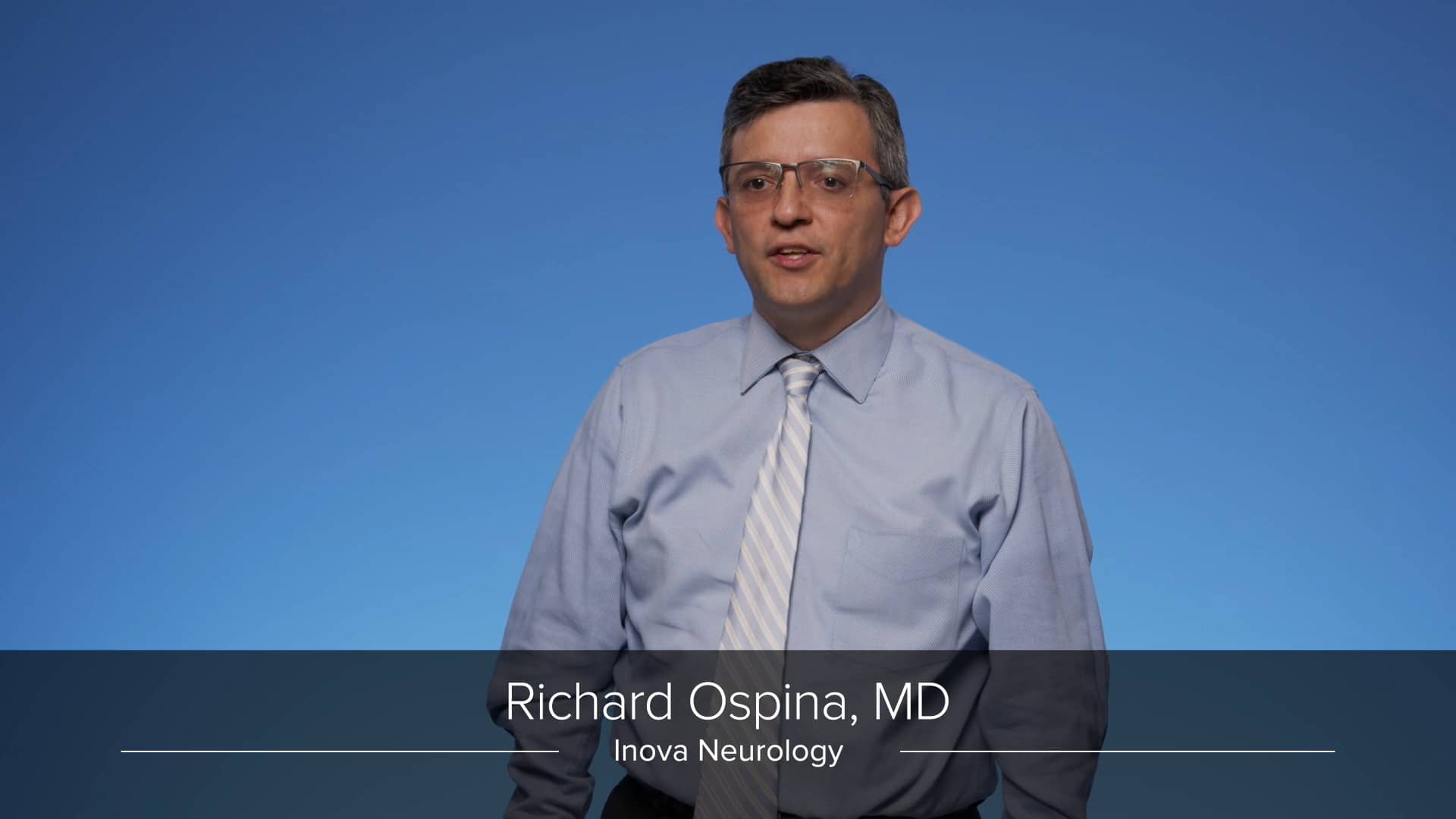 Meet Dr. Richard Ospina, MD, with Inova Neurology on Vimeo