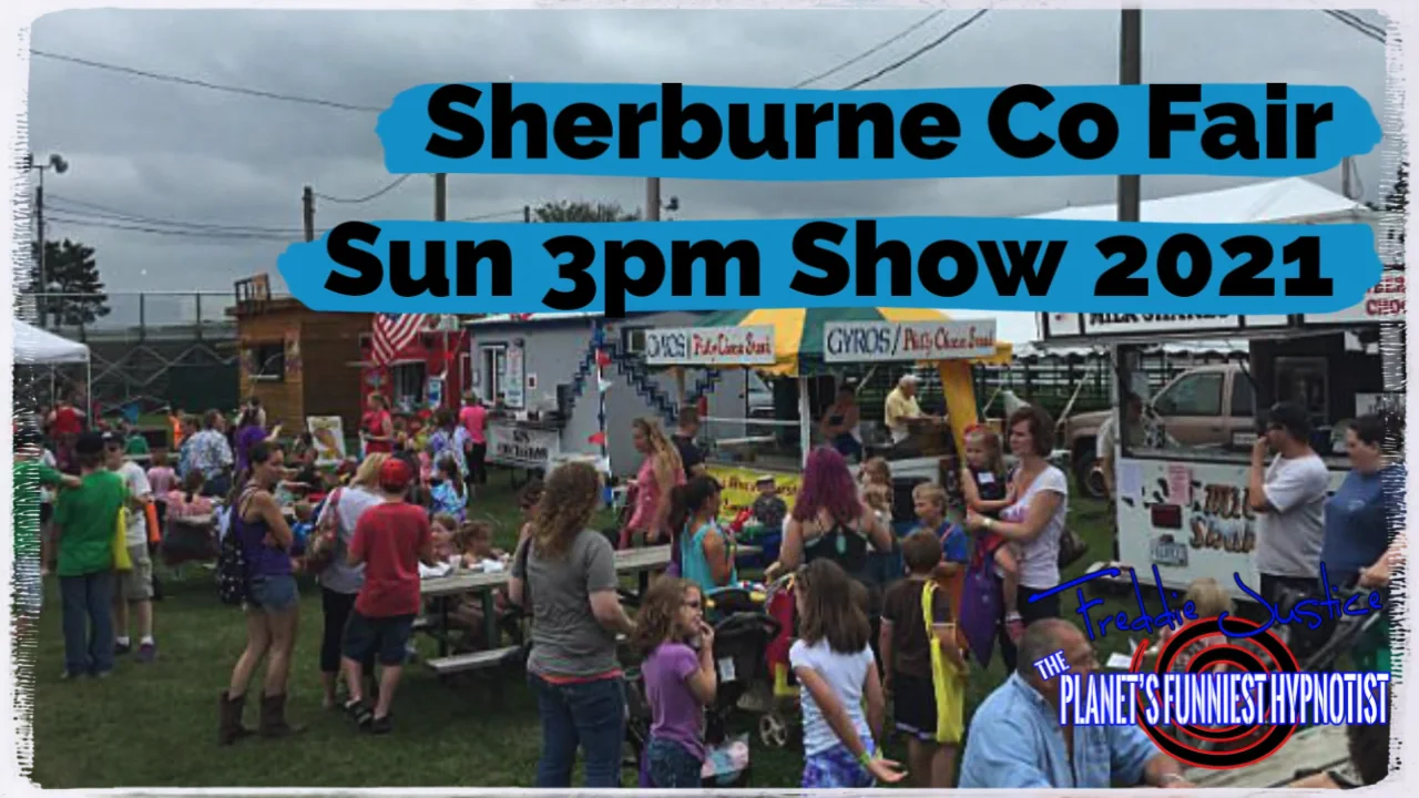 Watch 2021 Sherburne Co Fair Sun 3pm Hypnosis Show Online | Vimeo On ...