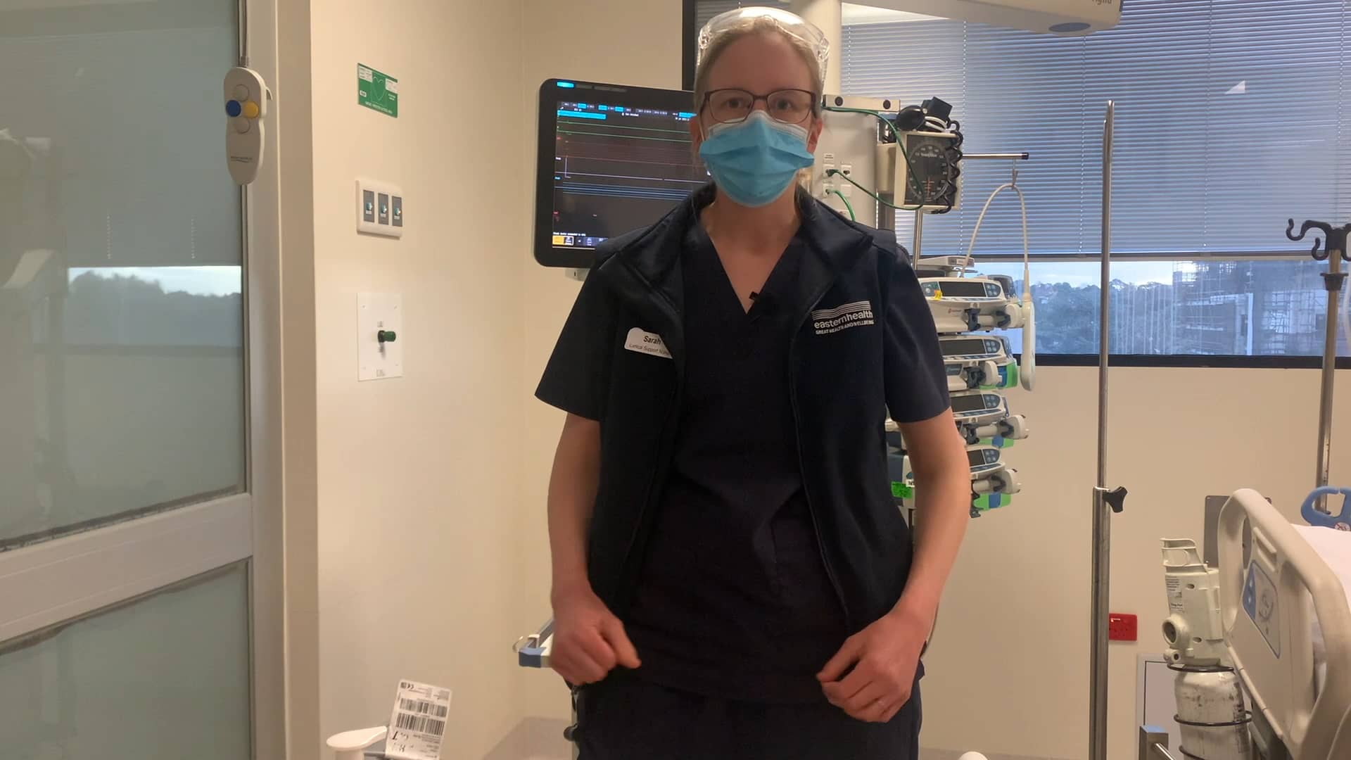 How to set up the arterial line pressure transducer on Vimeo