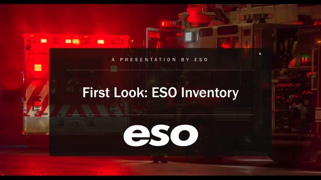 First Look - ESO Inventory