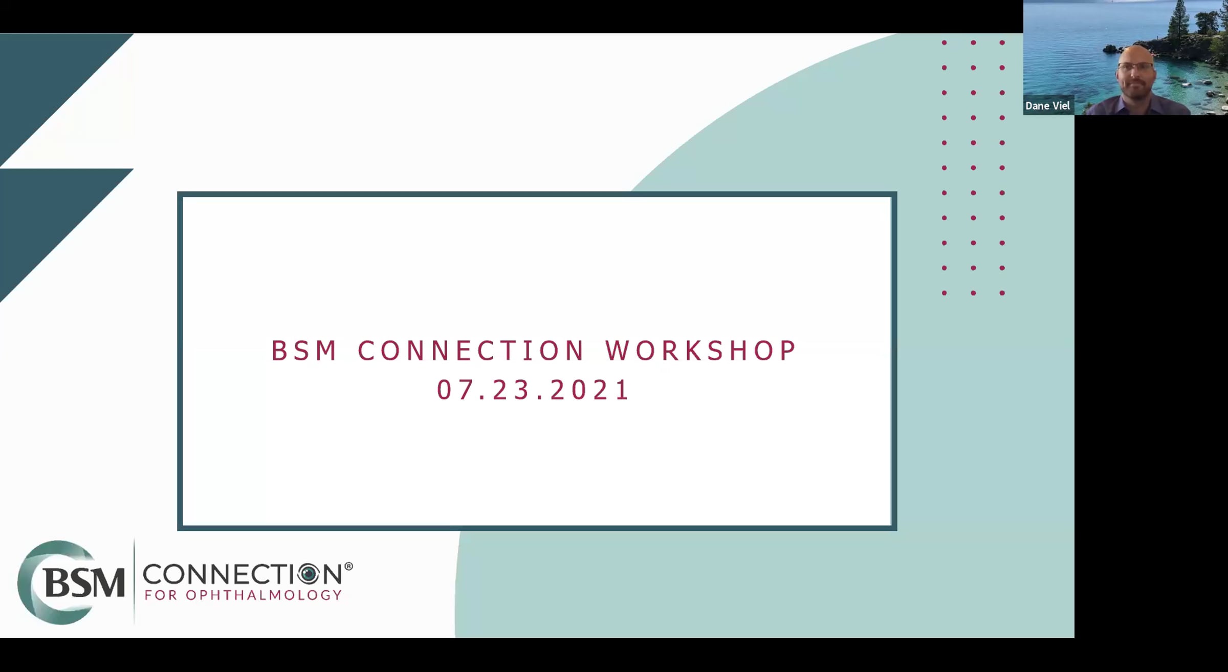 BSM Connection Workshop