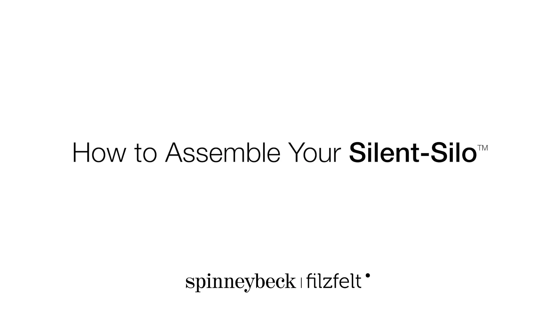 How to Assemble Your Silent-Silo