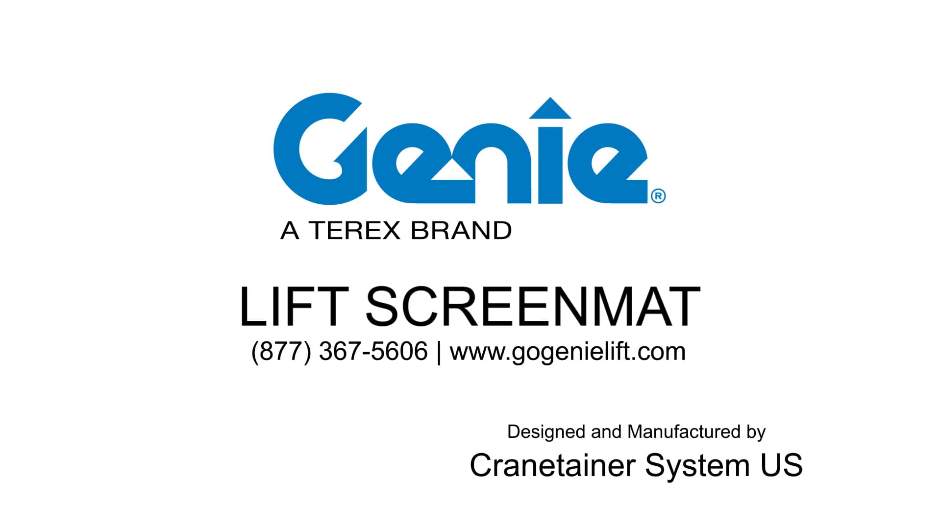 Genie Screenmat - Product Marketing Video on Vimeo