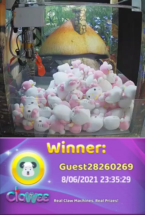 I played Clawee and won a real prize! Check it out! ---> on Vimeo