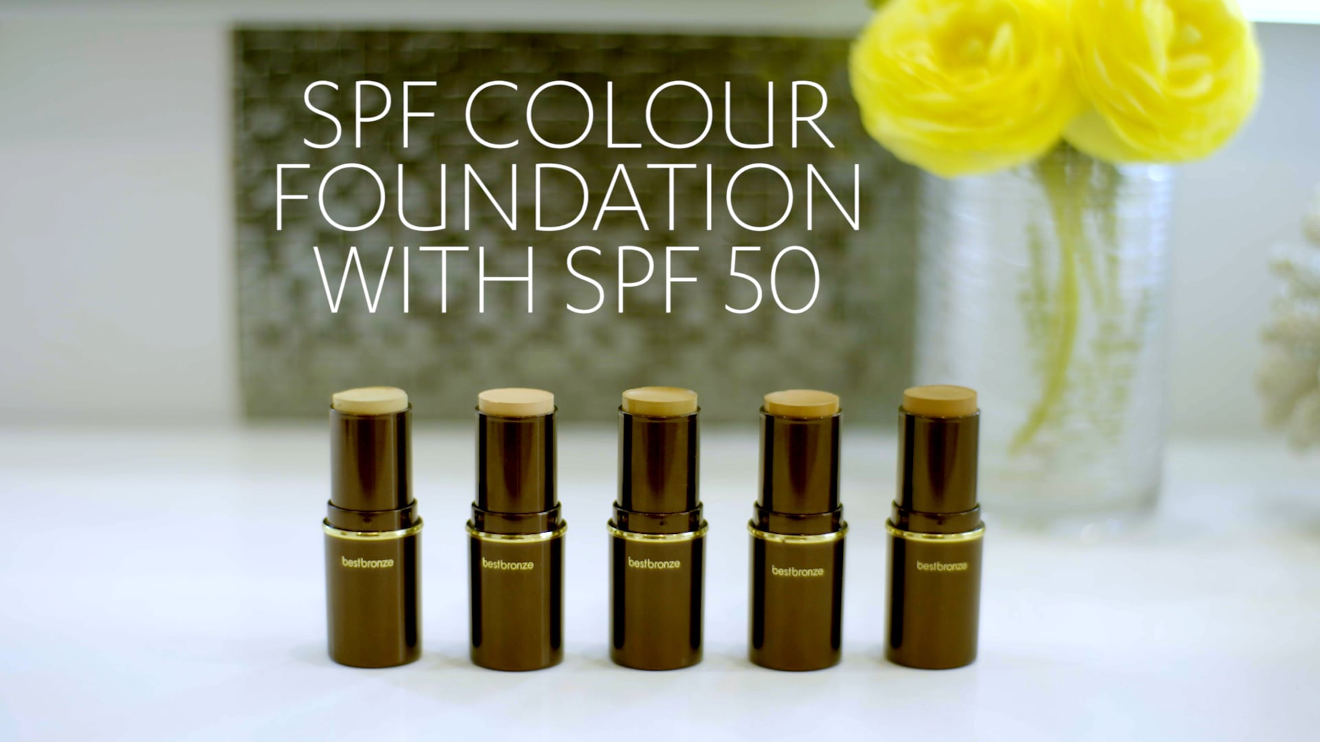 SPF COLOUR FOUNDATION WITH SPF 50 on Vimeo