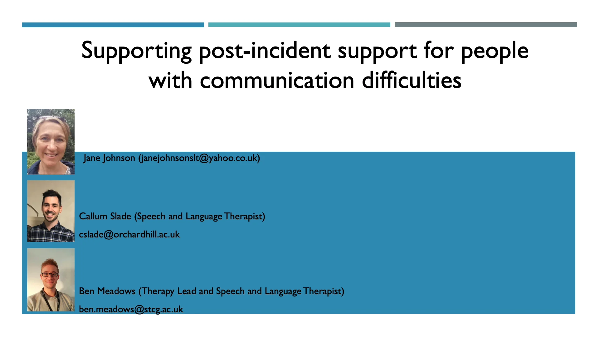 Webinar 210808 - Post-incident support for people with communication ...