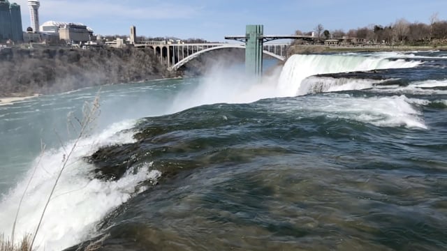 Waterfall Cascade Bridge - Free video on Pixabay