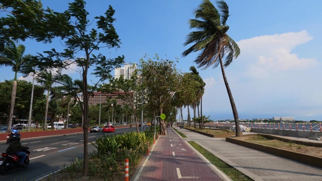 Manila, Roxas Boulevard, Baywalk. Free Stock Video - Pixabay