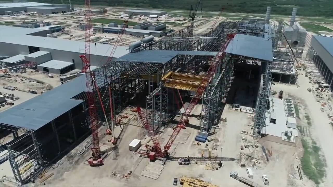 Sinton, TX Steel Mill Update | July 2021 on Vimeo