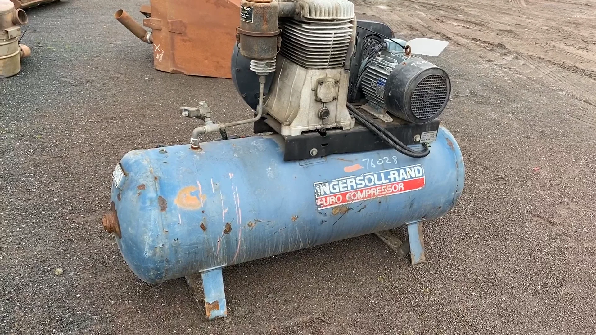 Ingersoll Rand 100 Litre Garage Compressor - Clady Quarries August 21 ...
