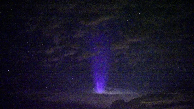 Blue Jet Lightning