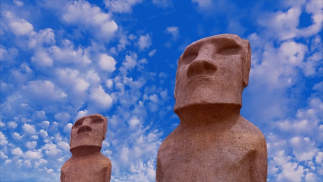 Statue, Stone, Easter Island. Free Stock Video - Pixabay