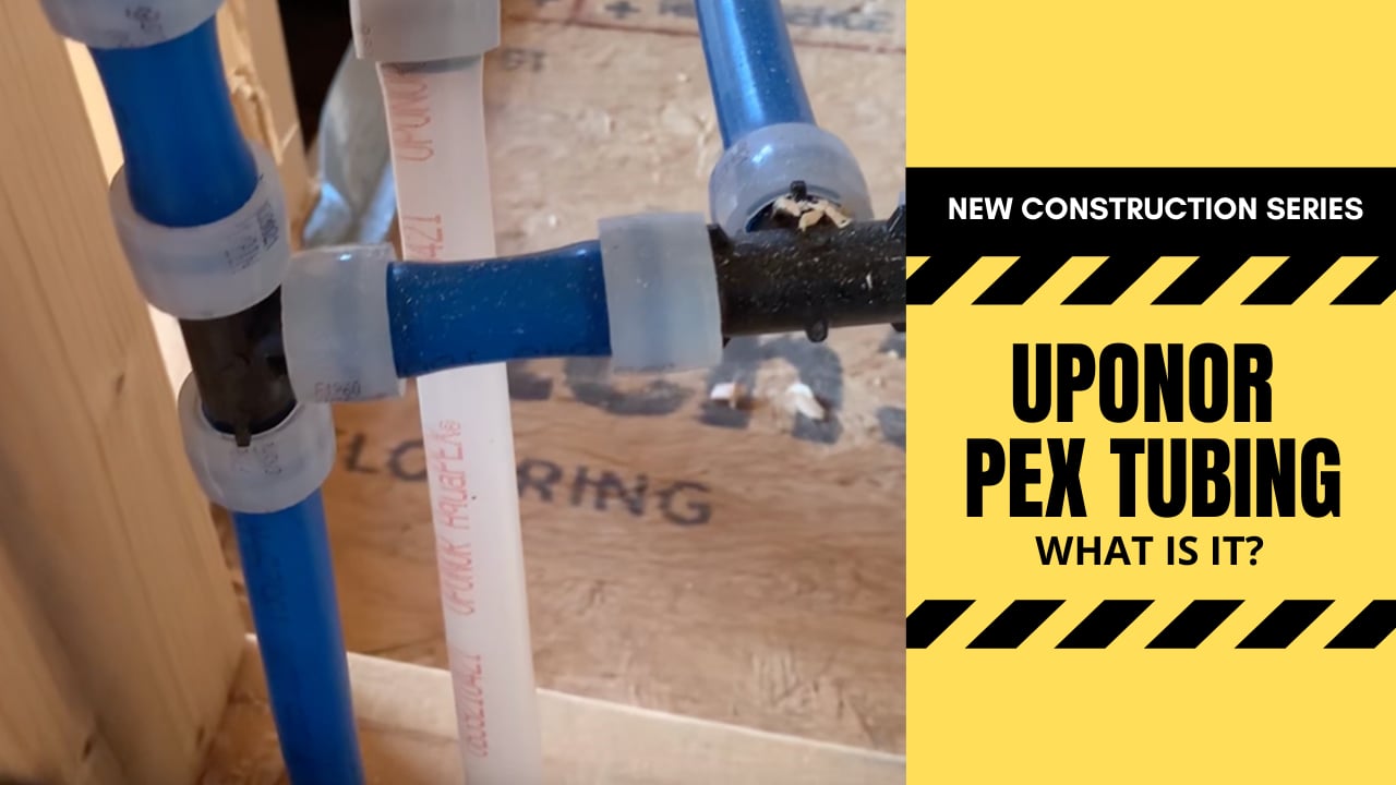 New Construction - Uponor Pex Tubing on Vimeo