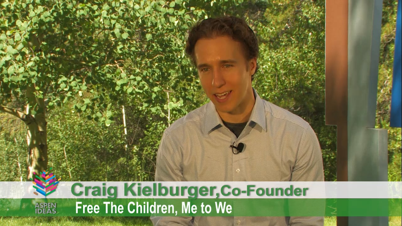 Craig Kielburger_Why Did You Create WE Day_1min24sec.mp4 on Vimeo