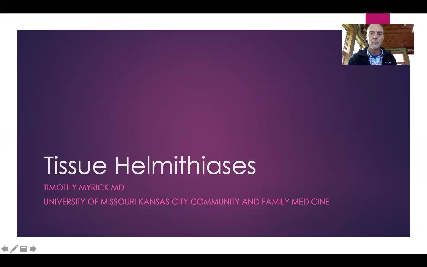 "Tissue Parasites" - Timothy Myrick, MD on Vimeo