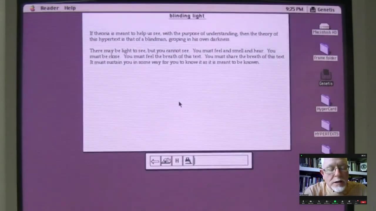 Traversal of Richard Smyth's "Genetis: A Rhizography," Part 2 on Vimeo