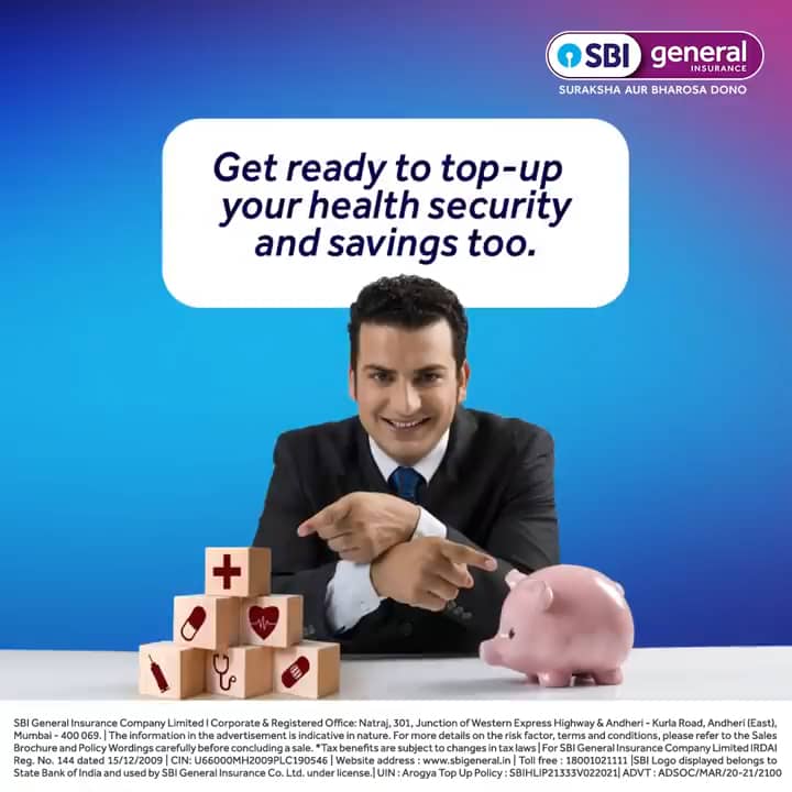 Get Information on Arogya Top Up Insurance Policy by SBI General ...