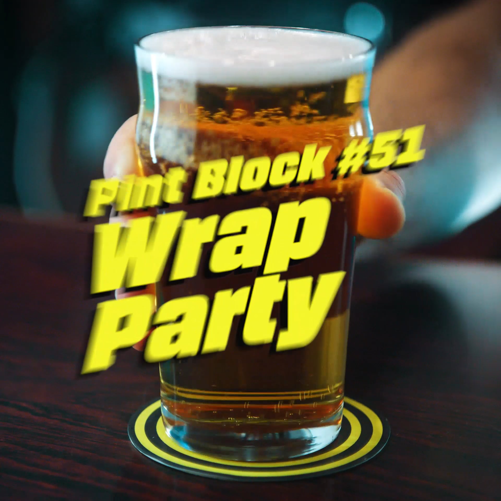 THINK! PINT BLOCK WRAP PARTY 1x1 15s on Vimeo
