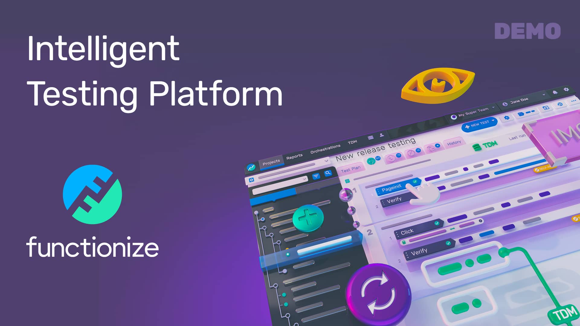 Functionize Intelligent Testing Platform Overview on Vimeo