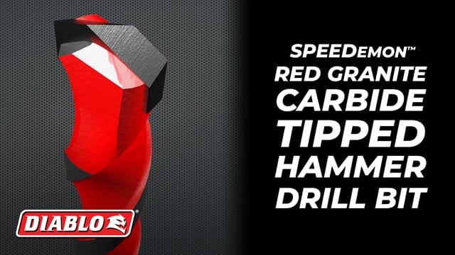 DMARG1090 | Concrete Drilling | Impact & Rotary Bits | Red Granite ...