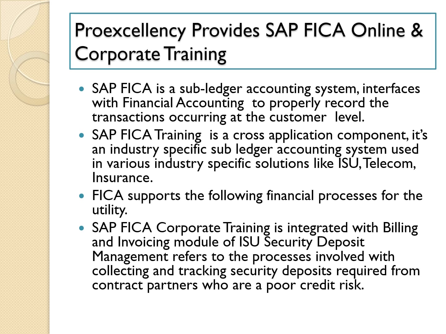 SAP FICA ONLINE & CORPORATE TRAINING.mp4 on Vimeo