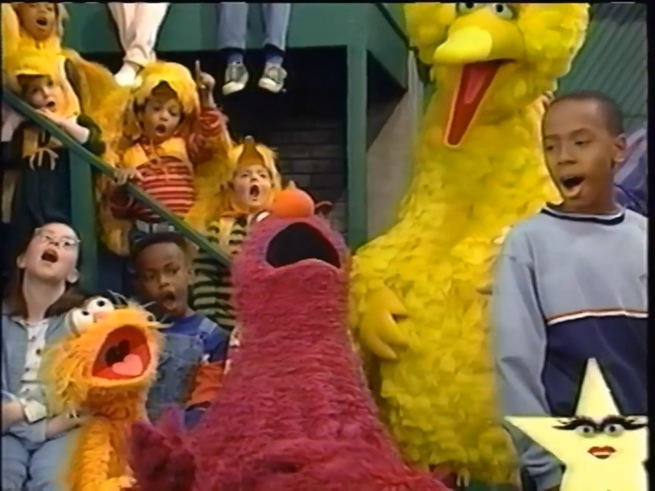 Sesame Street Elmopalooza! (1998 VHS)