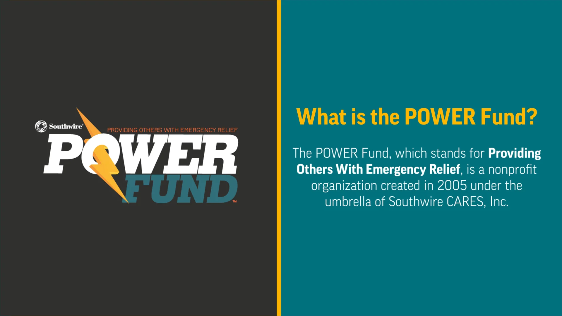 POWER Fund Videos - POWER Fund Explainer Video on Vimeo