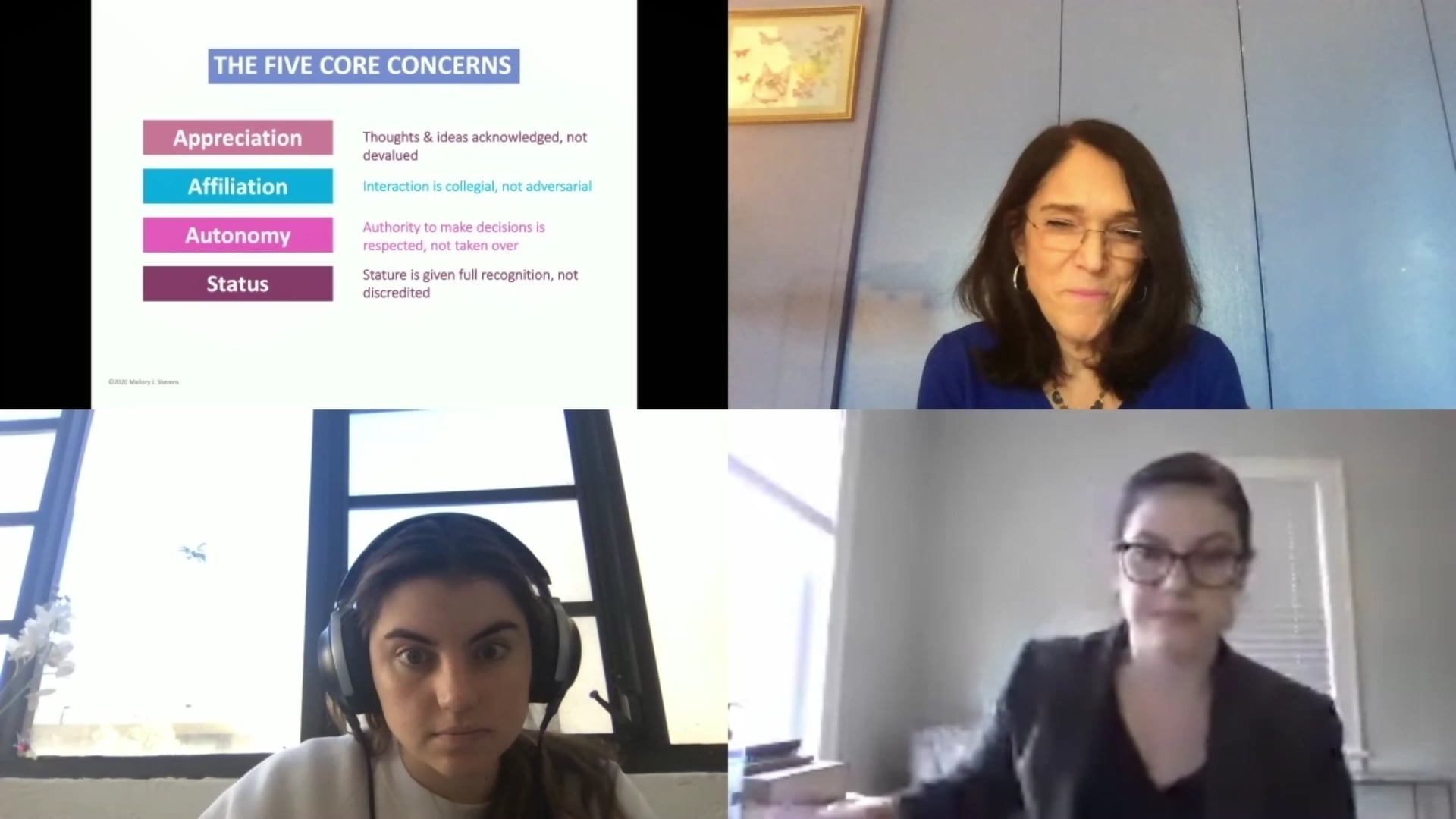 EX managing emotions 12 5 core concerns.mp4 on Vimeo