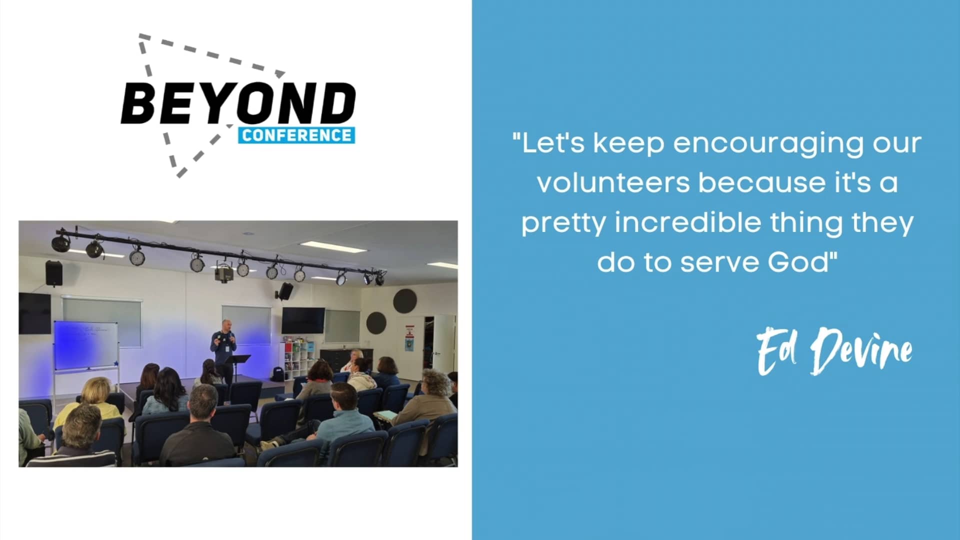 "Building & Encouraging Volunteer Teams" Ed Devine, 13th August 2021 ...