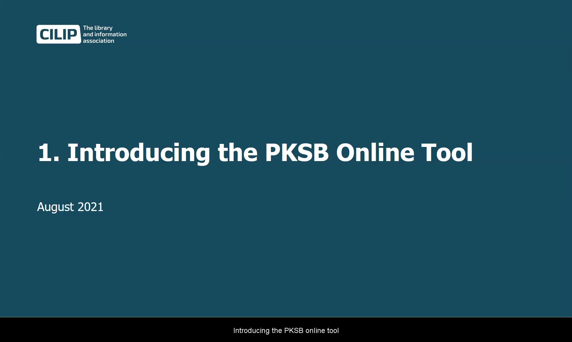 Introducing the PKSB Online Tool on Vimeo