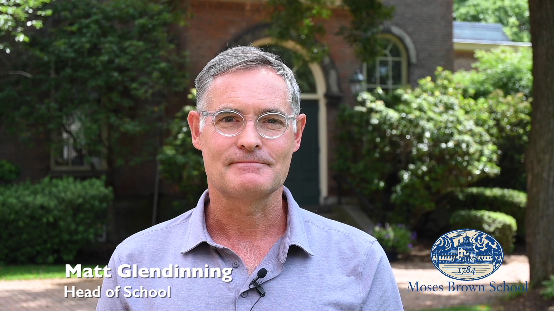 Matt Glendinning's start of school welcome on Vimeo