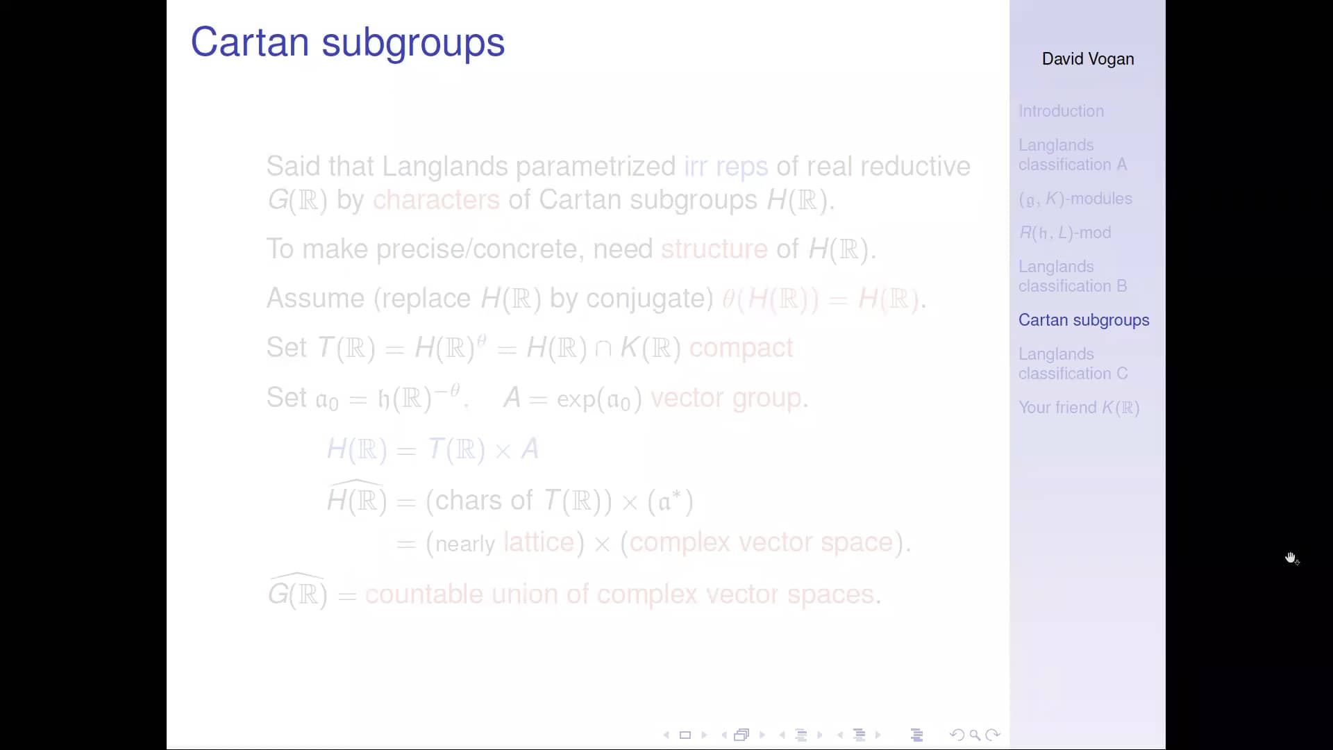 How unitary representations sit in the Langlands classification, and K ...