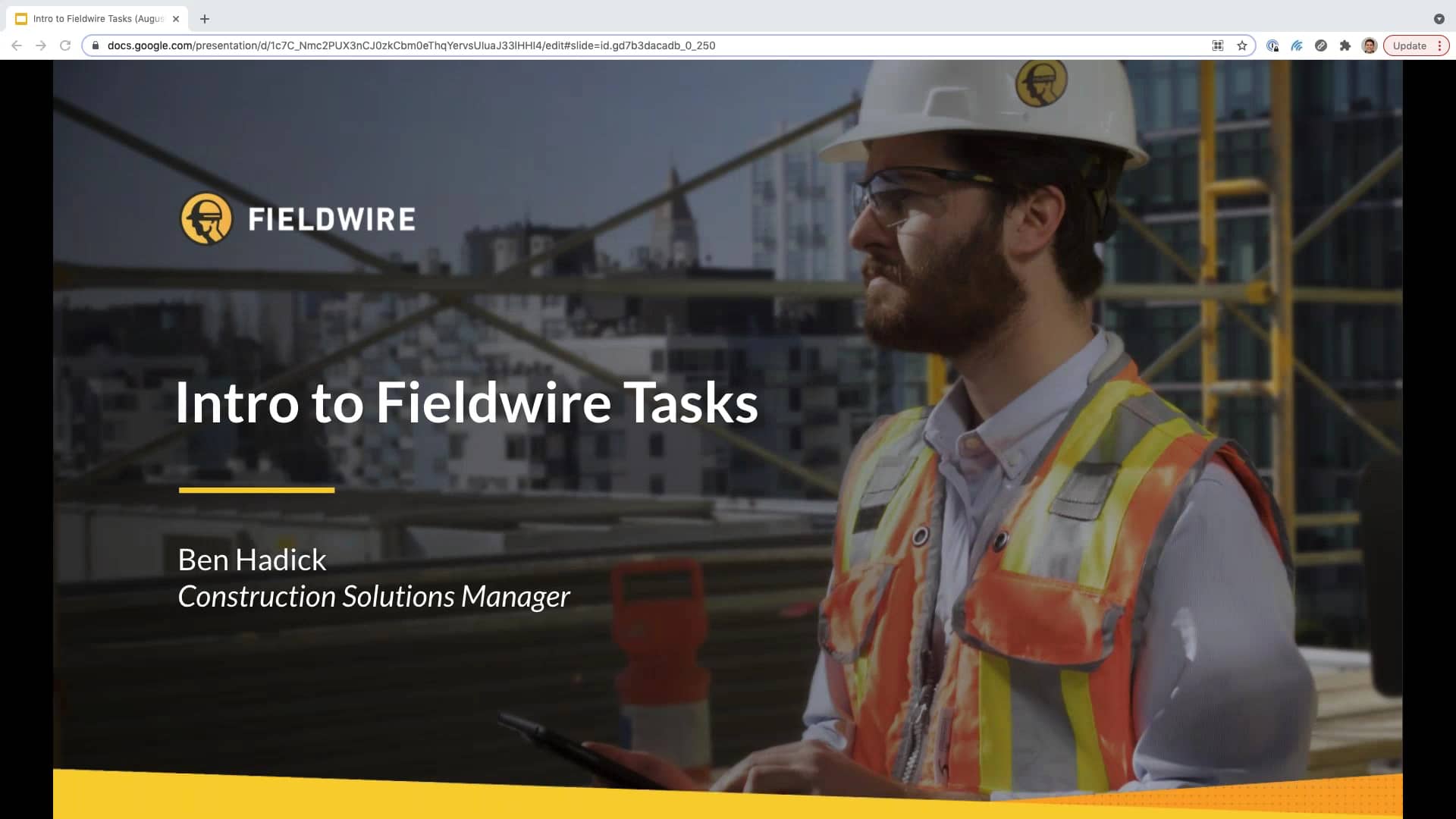 Intro to Fieldwire Tasks on Vimeo