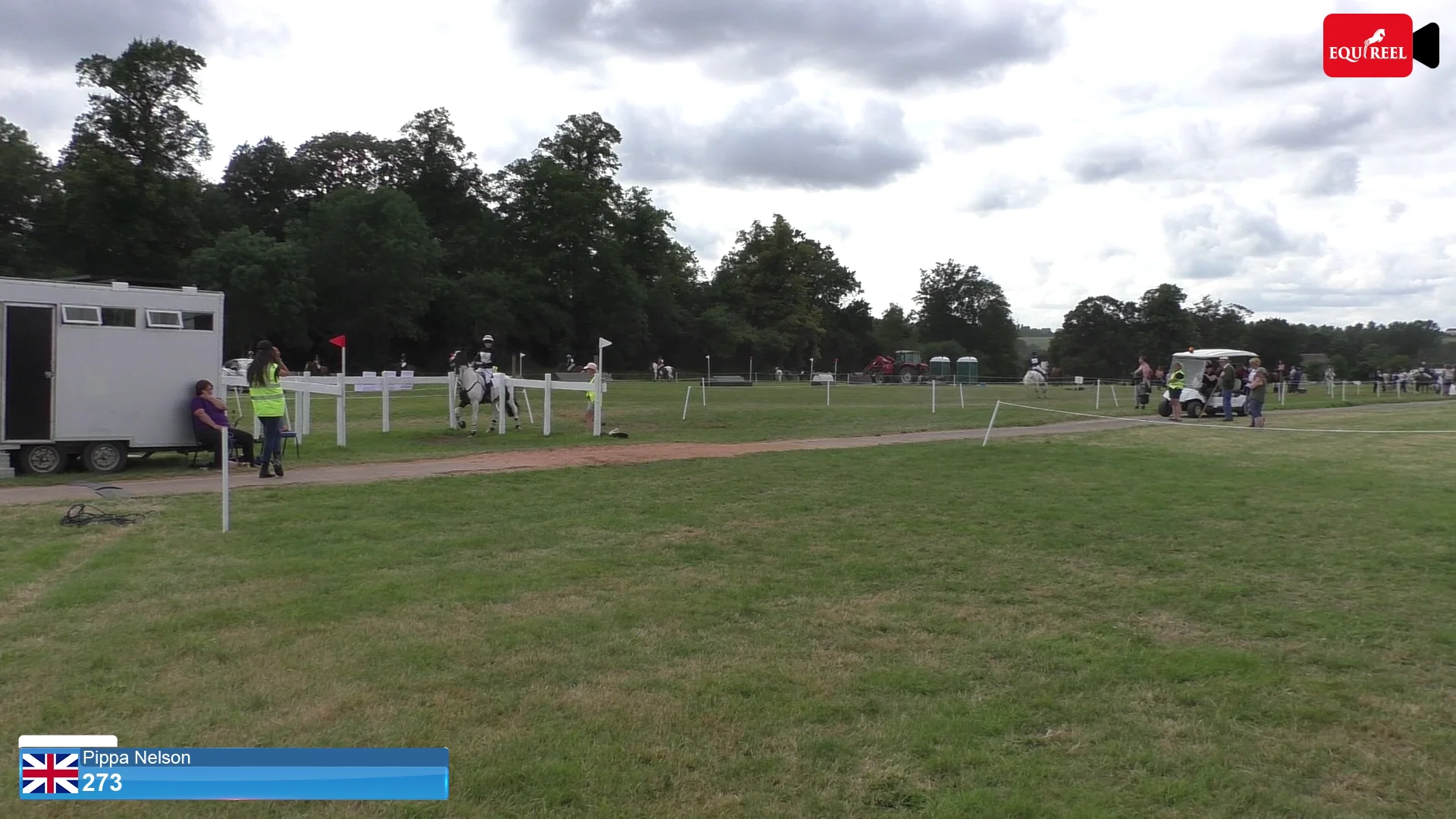 EQUIREEL 273 Pippa Nelson & 273 at THE PONY CLUB TETRATHLON ...